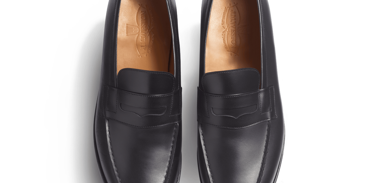 Men's boxcalf Rubber Sole 180 Loafer – J.M. Weston