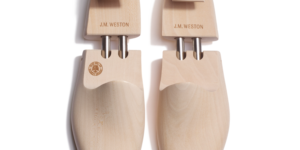 Albi Loafer Lime Wood Shoe Tree & J.M. Weston